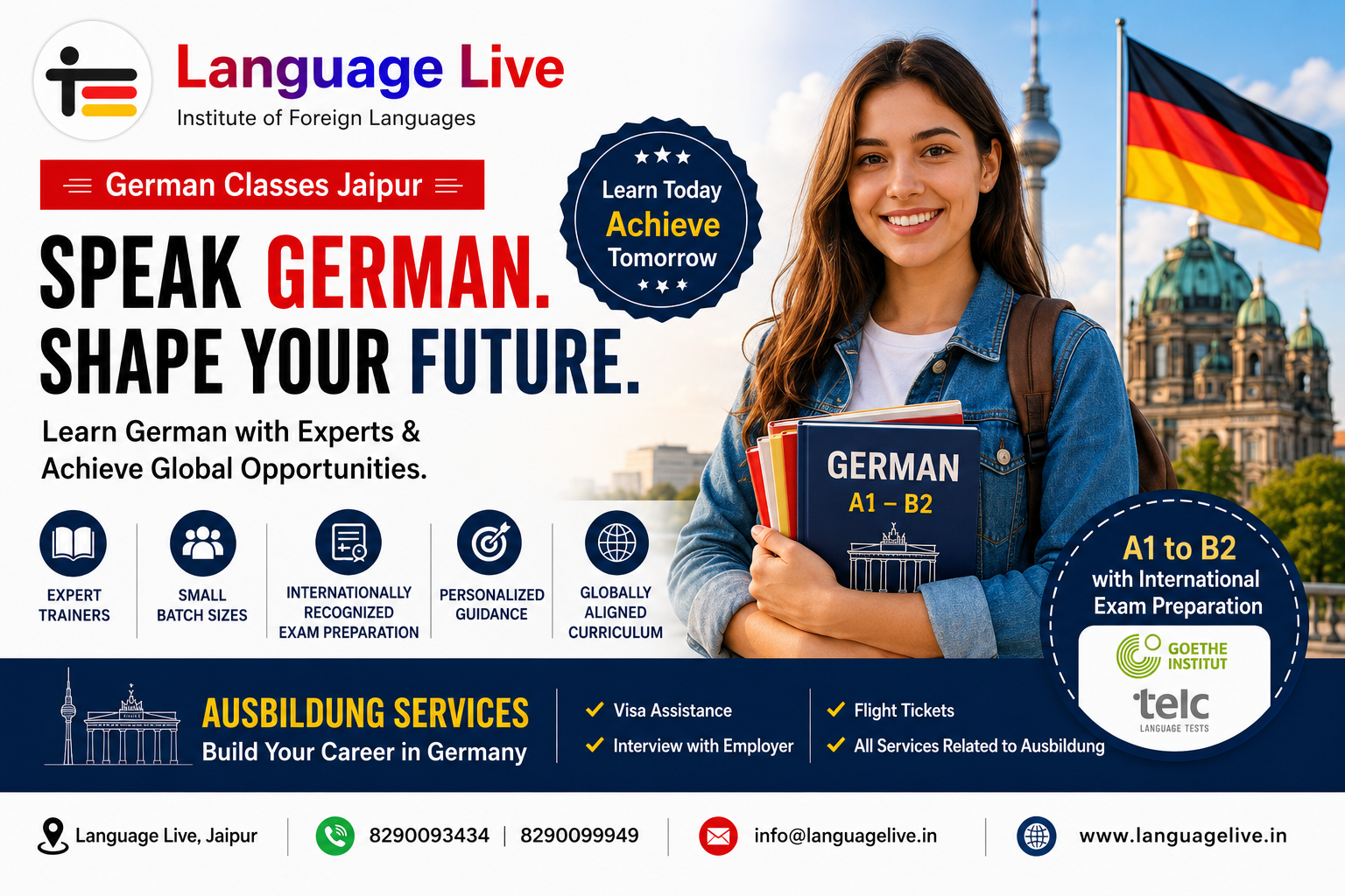 German Language Classes in Jaipur: Learn German from A1 to B2 at ...